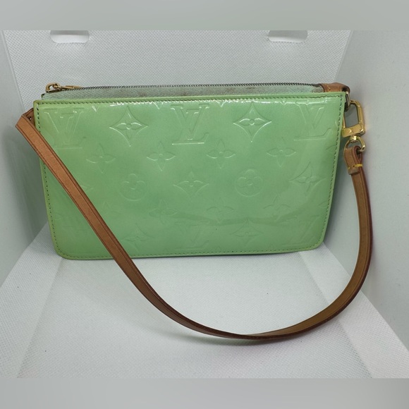 Louis Vuitton | Bags | Louis Vuitton Lexington Lime Green Pochette ...